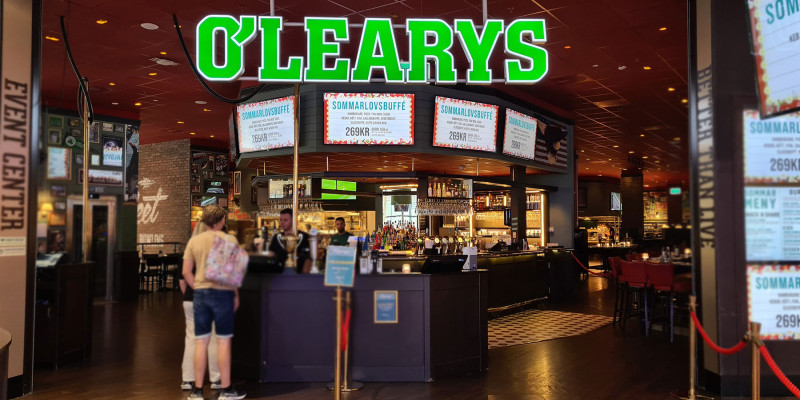 O'Learys Mall of Scandinavia, Stockholm